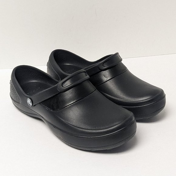 CROCS | Shoes | Crocs Mercy Work Clogs Black Womens M | Poshmark